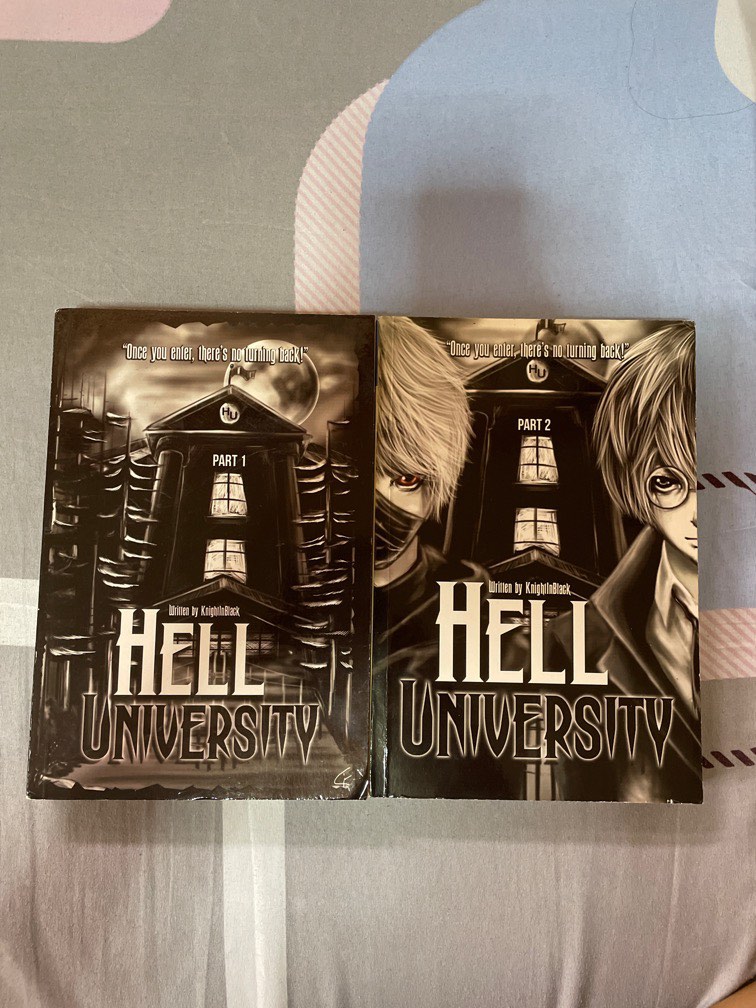 Hell University by KnightInBlack Part 1 and 2, Hobbies & Toys, Books ...