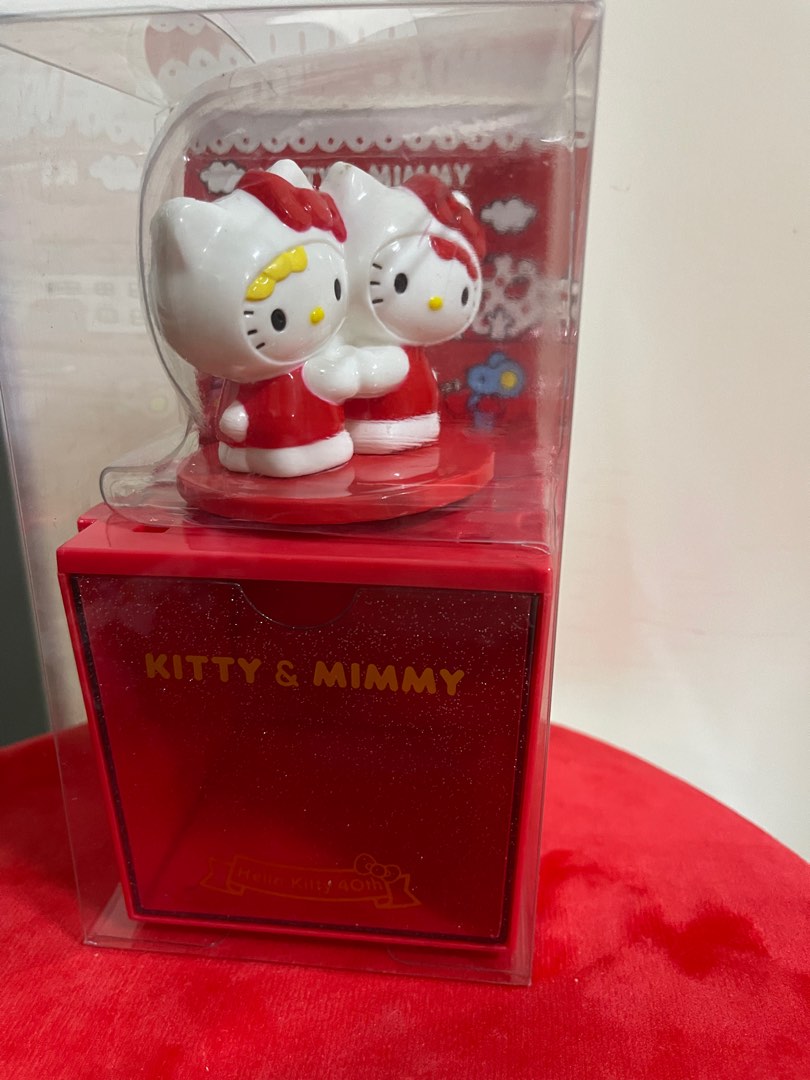 Hello Kitty Mimmy small chest and stamp sanrio Japan, Hobbies & Toys ...