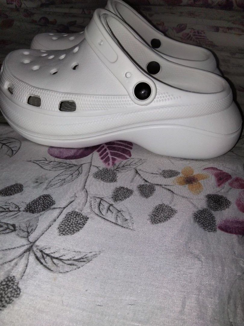 High crocs, Women's Fashion, Footwear, Slippers and slides on Carousell