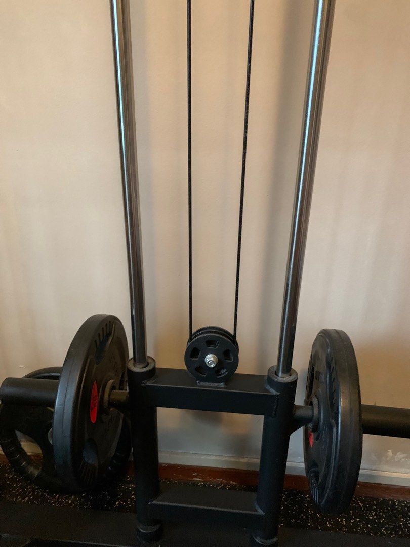 Home Gym Rack (With Cable system), Sports Equipment, Exercise & Fitness ...