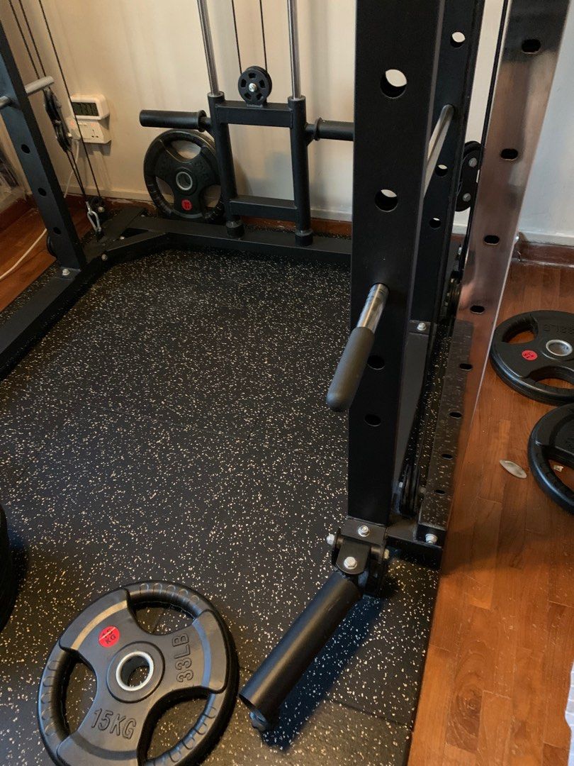 Home Gym Rack (With Cable system), Sports Equipment, Exercise & Fitness ...