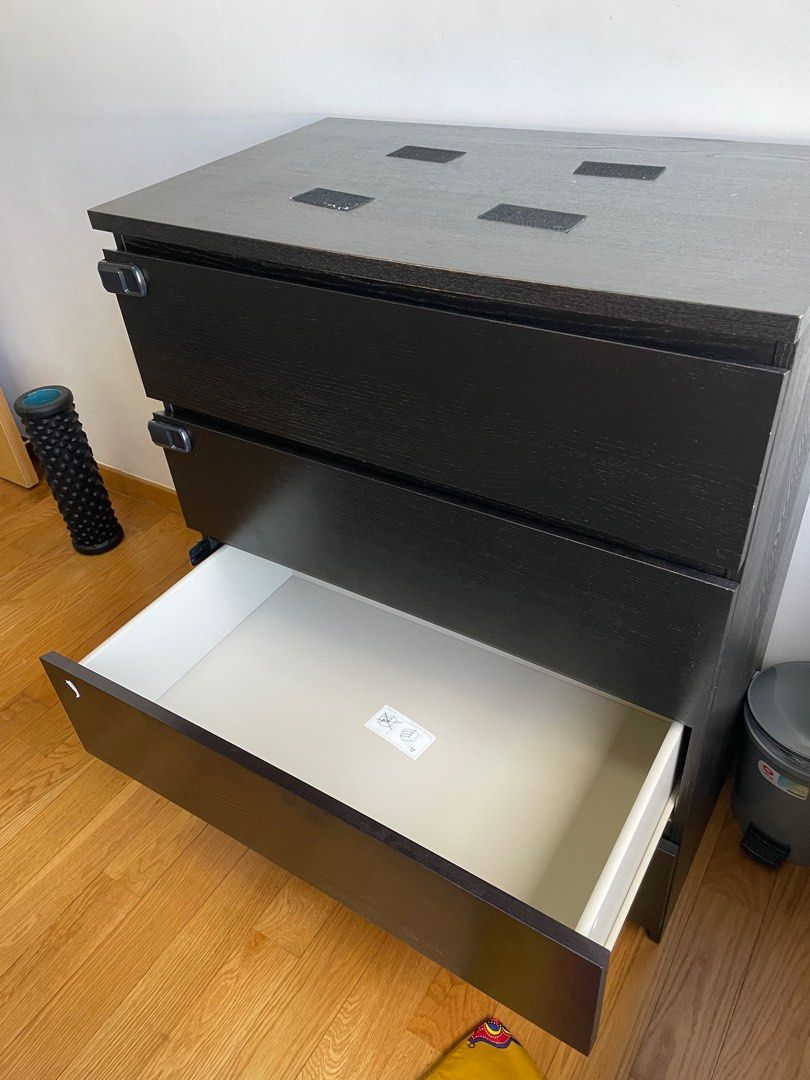 Ikea Malm Drawers, Furniture & Home Living, Furniture, Shelves ...