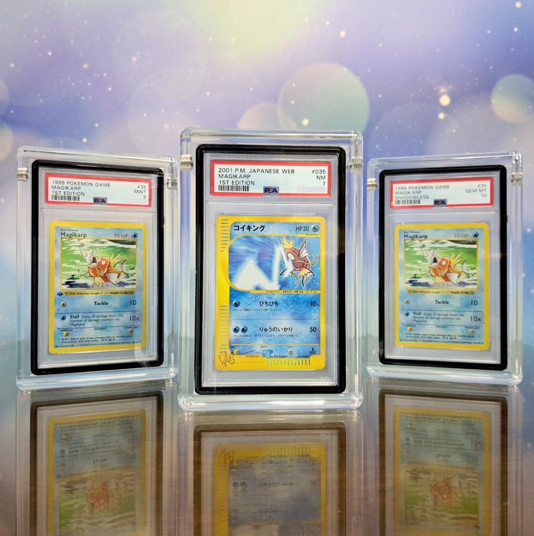 Premium PSA Acrylic Display Case (For SlabMags) Original Manufacturer ...