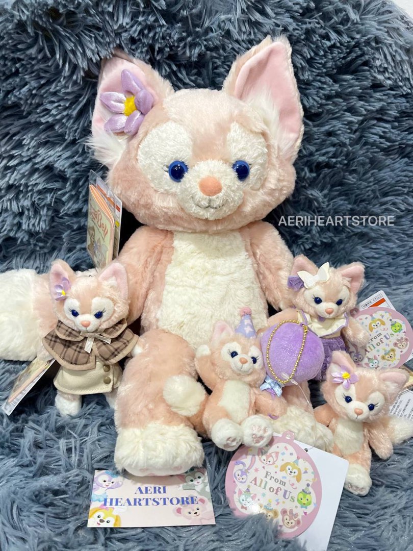 INSTOCK Tokyo Disneysea TDR Duffy & Friends LinaBell Stellalou Duffy Plush Toy Gelatoni ...