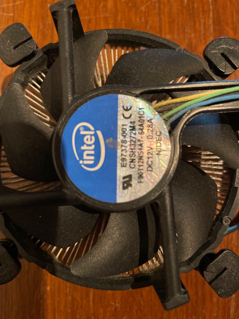 Intel CPU FAN and Heatshink, Computers & Tech, Parts & Accessories ...