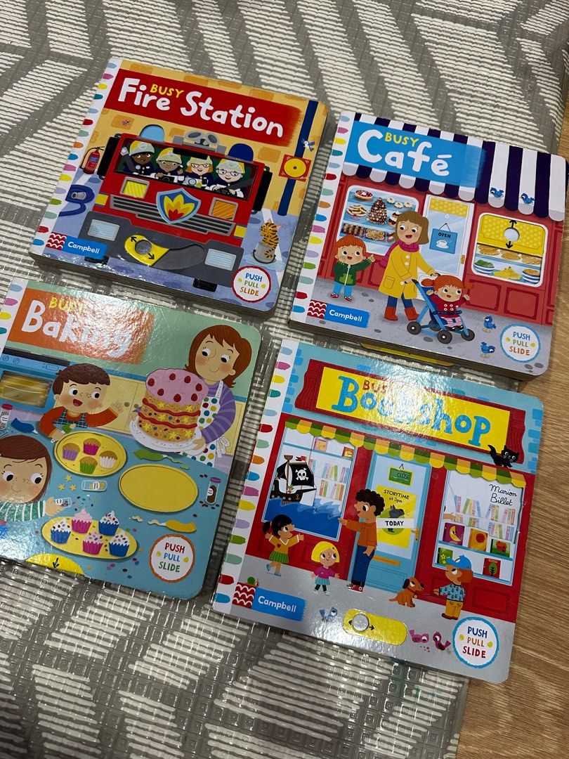 Interactive Book (Push Pull Slide), Hobbies & Toys, Books & Magazines ...