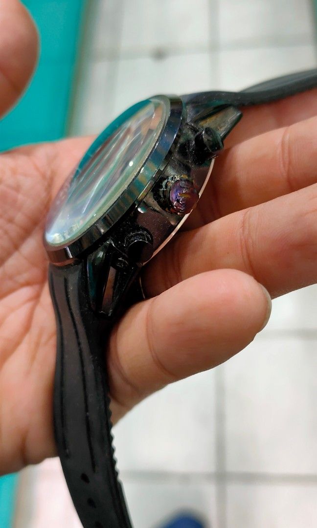 jam tangan pria tag heuer 500 automatic sport siap pakai normal semua ...