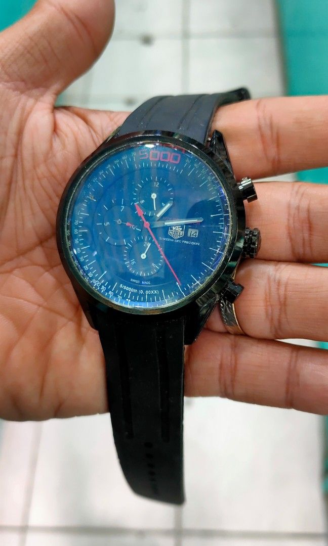 jam tangan pria tag heuer 500 automatic sport siap pakai normal semua ...