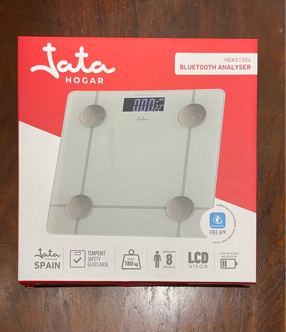 Jata Bluetooth Analyser Scale, Health & Nutrition, Health Monitors ...