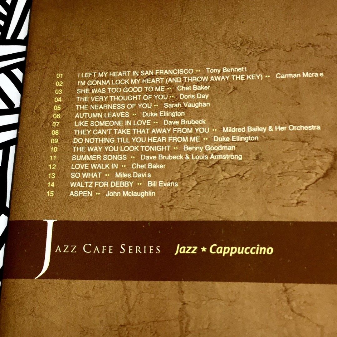 Jazz Cafe Series CD: Jazz Cappuccino, Hobbies & Toys, Music & Media ...