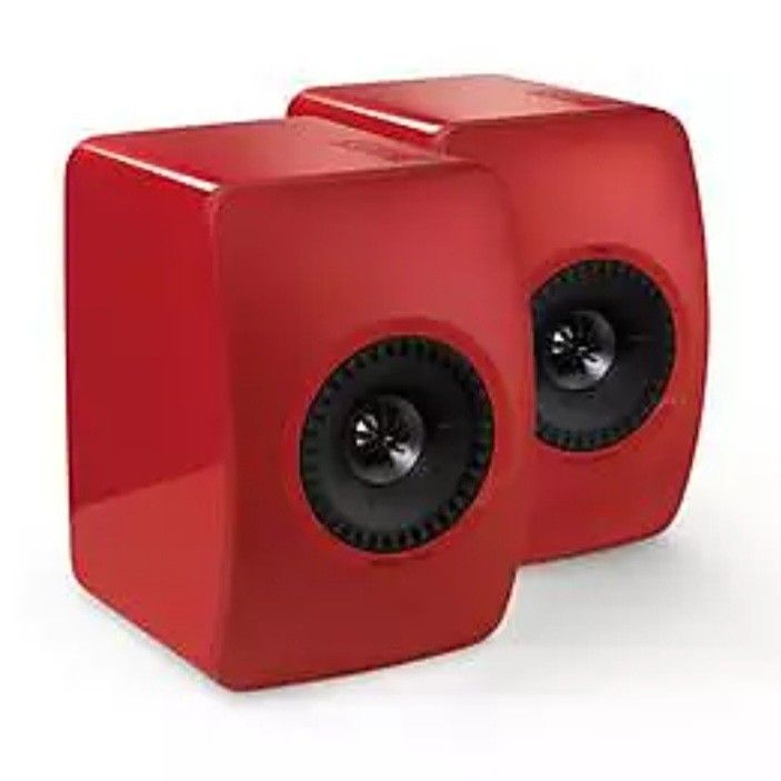 KEF LS50 Racing Red Limited Edition (NEW) Reverb, Audio, Soundbars ...