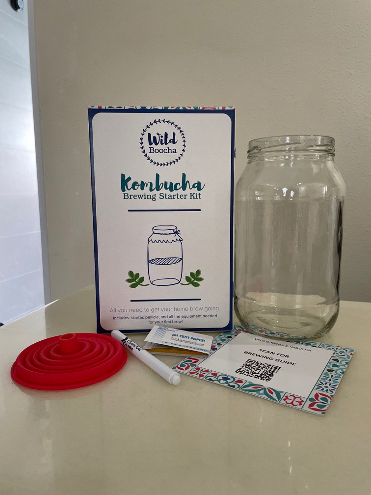 Kombucha Starter Kit (Used), Food & Drinks, Other Food & Drinks on Carousell