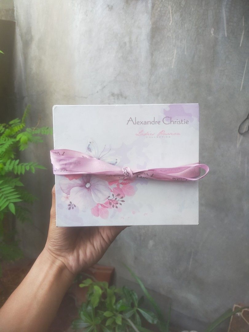 Kotak box jam tangan Alexandre Christie ladies passion original, Antik ...