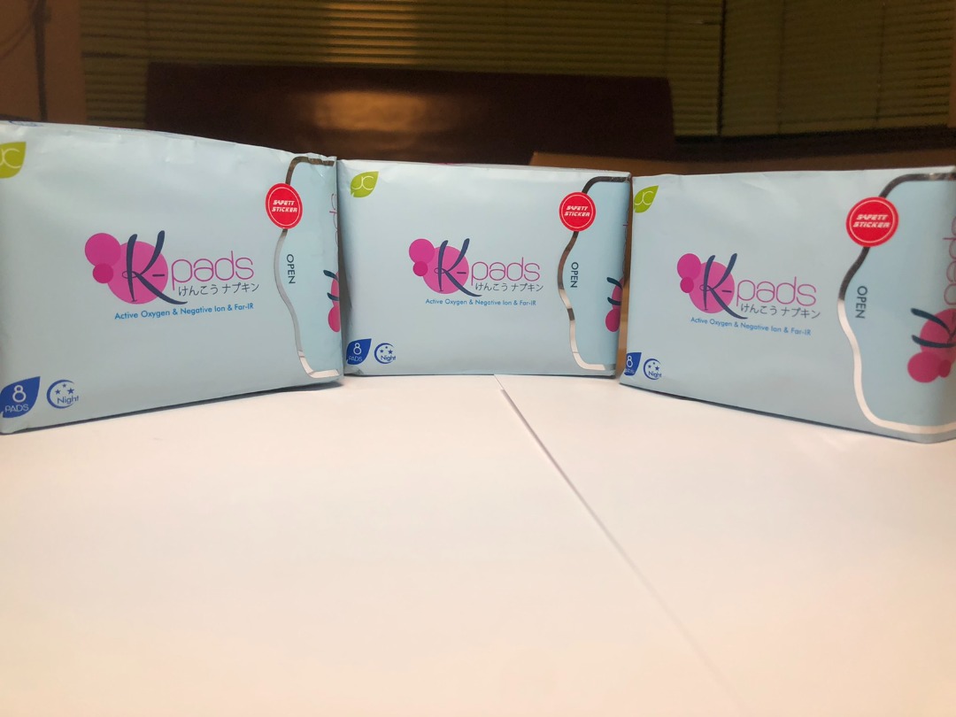 K-pads Night Active Oxygen & Negative Ion & Far-IR Clearance sale, Beauty & Personal Care ...