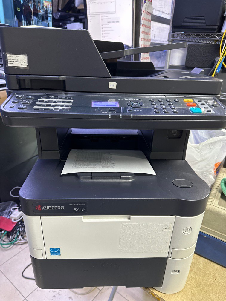 Kyocera ecosys m3540dn all in one printer, 電腦＆科技, 打印機及影印機 - Carousell