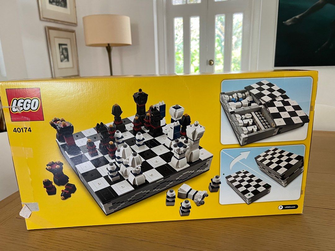 Lego Chess Board, Hobbies & Toys, Toys & Games on Carousell