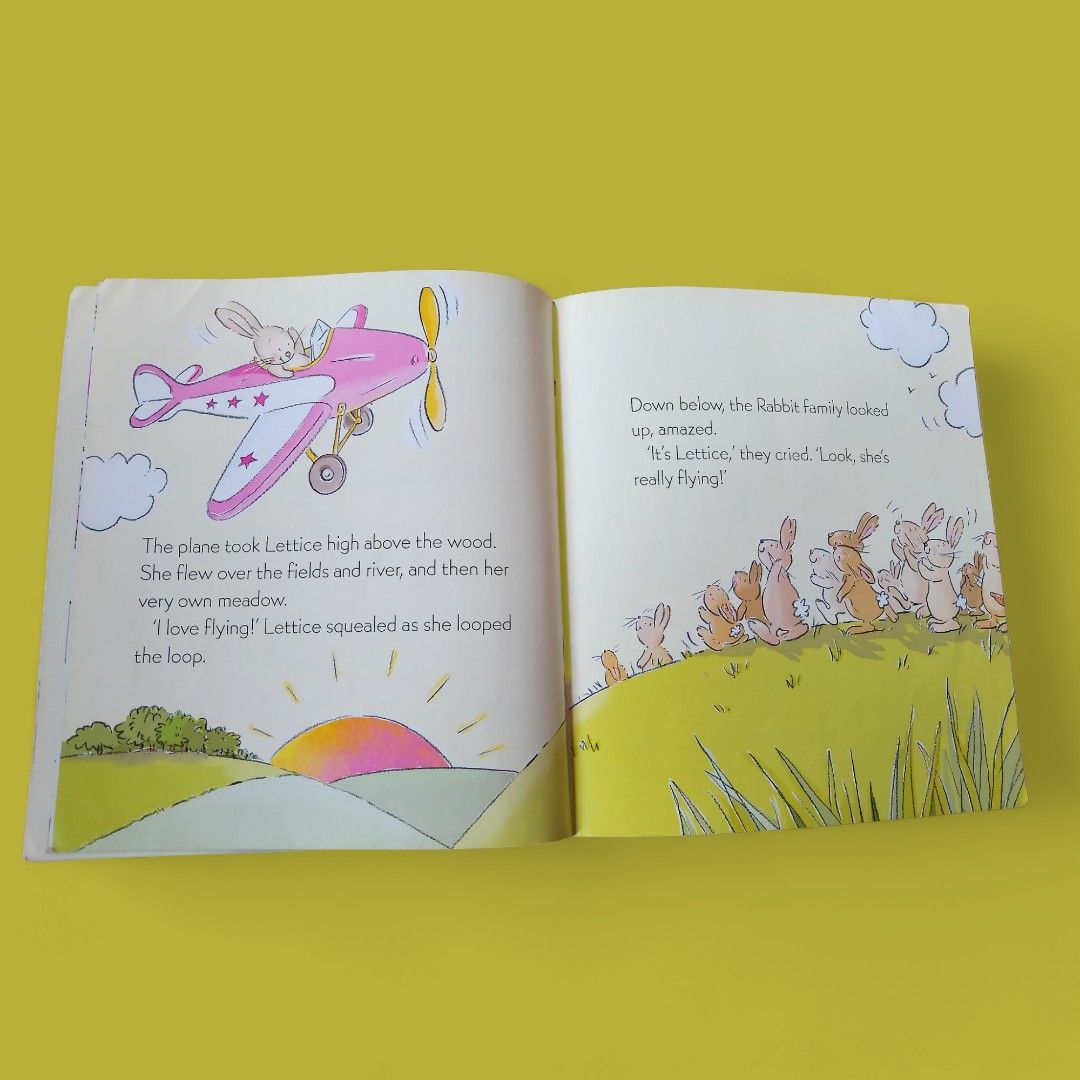 Lettice the flying rabbit, Buku & Alat Tulis, Buku Anak-Anak di Carousell