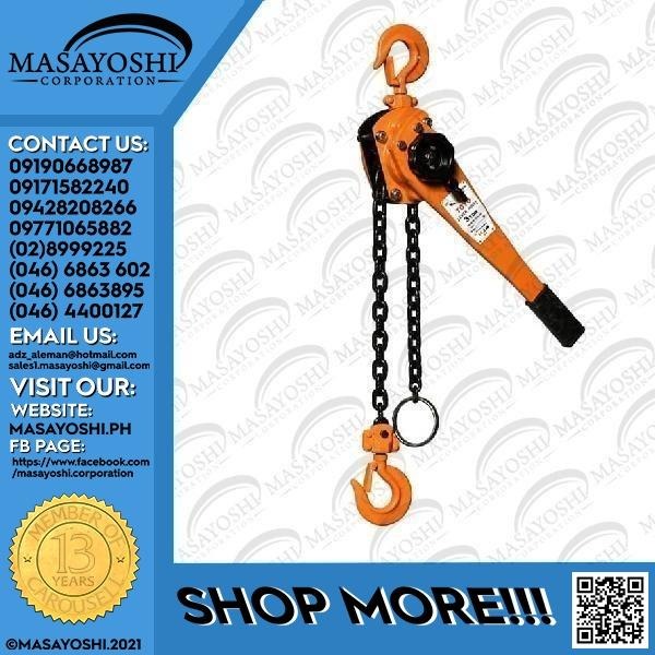 Lever Block Heavy Duty 3T x 1.5M | Industrial Supplies | Lifting ...