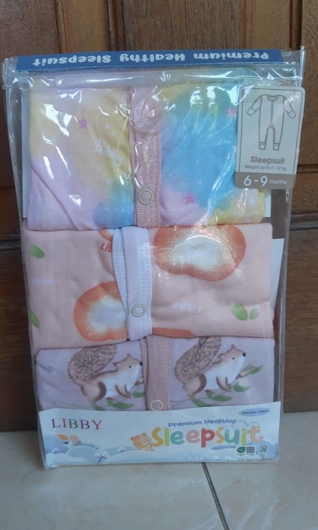 Libby Sleepsuit Premium, Bayi & Anak, Baju Bayi di Carousell