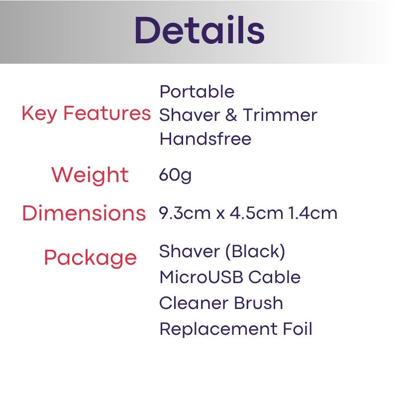 Lifestyle : Men's Portable Shaver (Shengfa SF-F7), Beauty & Personal ...