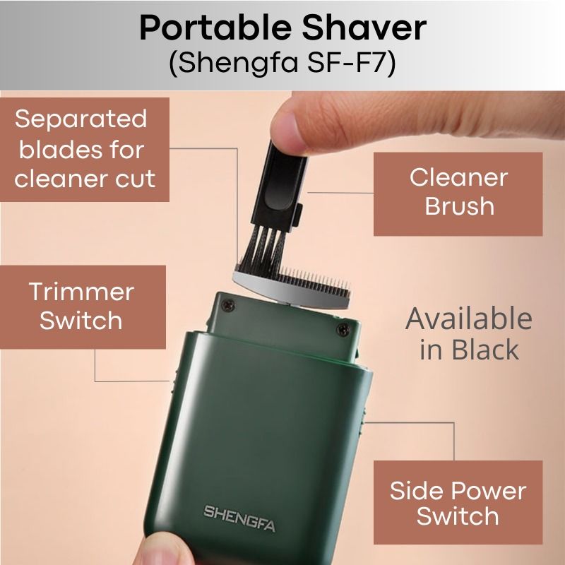 Lifestyle : Men's Portable Shaver (Shengfa SF-F7), Beauty & Personal ...