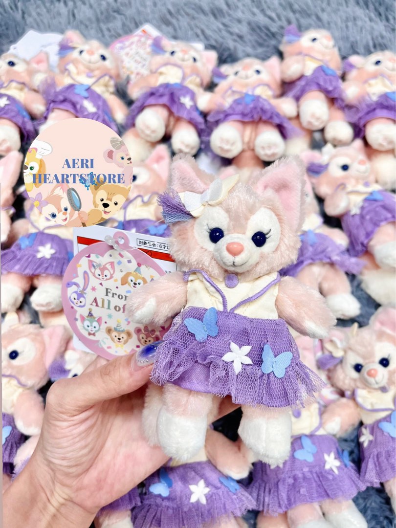 INSTOCK Tokyo Disneysea TDR Duffy & Friends 40th Anniversary Lina Bell LinaBell Keychain ...