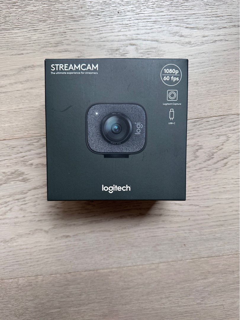 Logitech stream am, 電腦＆科技, 電腦周邊及配件, 網絡攝影機 - Carousell