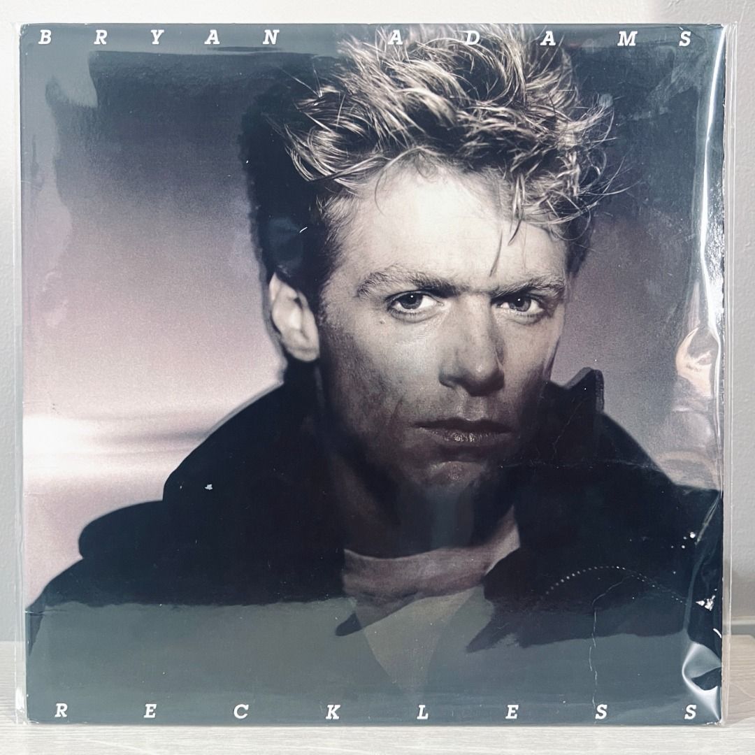 [LP, USED] Bryan Adams - Reckless, Hobbies & Toys, Music & Media ...