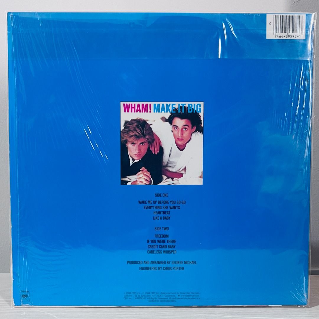 [LP, USED] Wham - Make It Big, Hobbies & Toys, Music & Media, Vinyls on ...