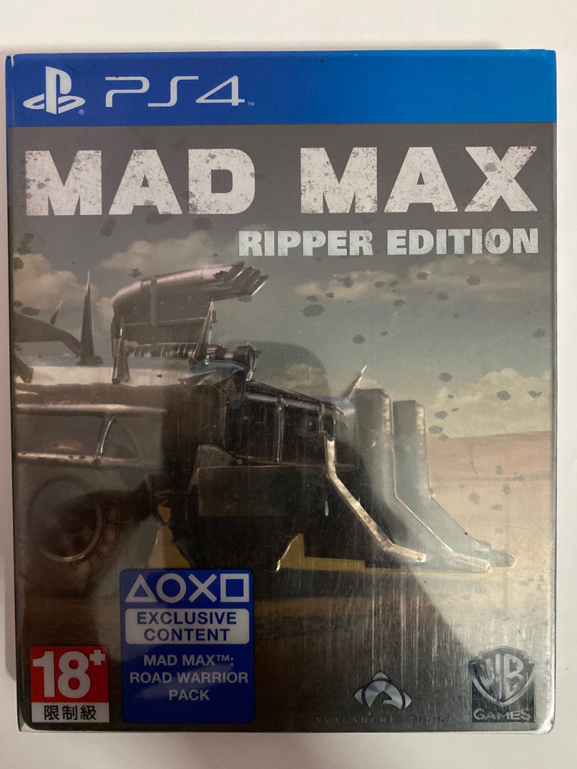Mad Max Ripper Edition, Video Gaming, Video Games, PlayStation on Carousell