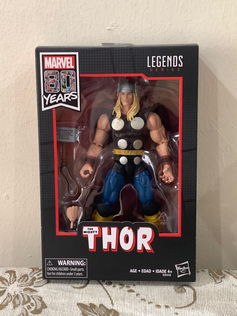 Marvel Legend Series Thor 80 Anniversary, Hobbies & Toys, Toys & Games ...