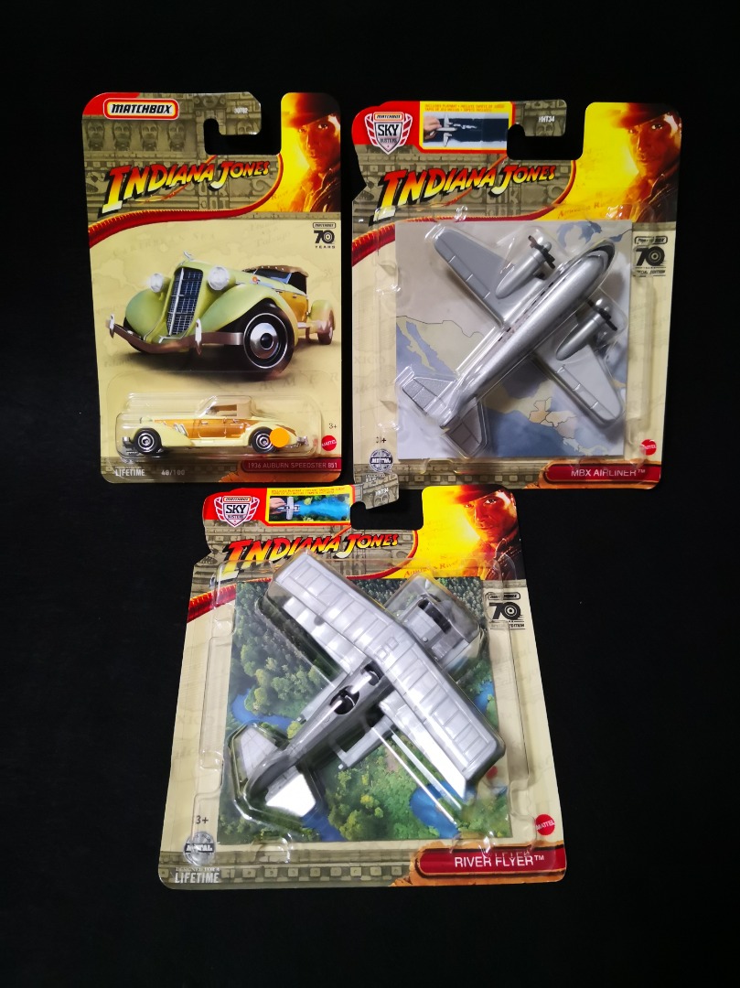 Matchbox Indiana Jones Sky Busters Lot of 3, Hobbies & Toys, Toys ...