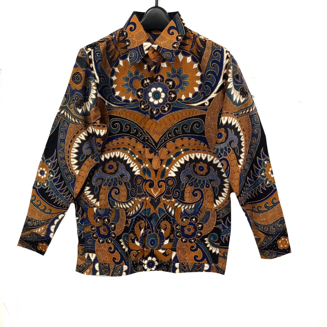 Mens Batik Iraekawati Indonesia Fron Pockets Semi Formal -Formal Event ...