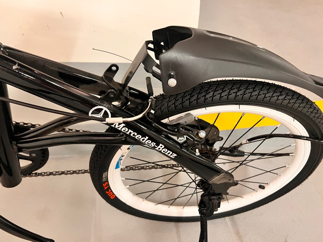 Mercedes Benz Bike Foldable Bicycle, Sports Equipment, Bicycles & Parts, Bicycles on Carousell