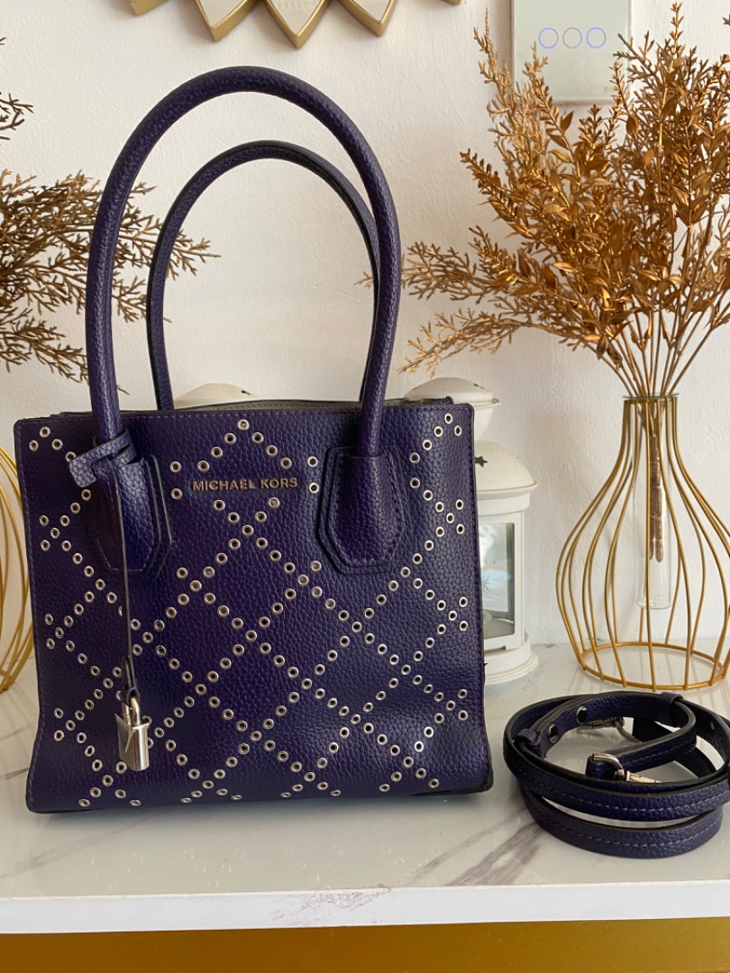 Michael Kors Mercer, Fesyen Wanita, Tas & Dompet di Carousell