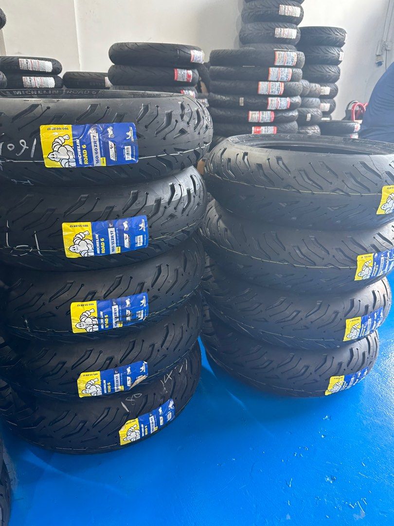 MICHELIN PILOT ROAD 6 TYRE PROMOTION PACKAGE SET CHEAP CLASS 2A/2 ...