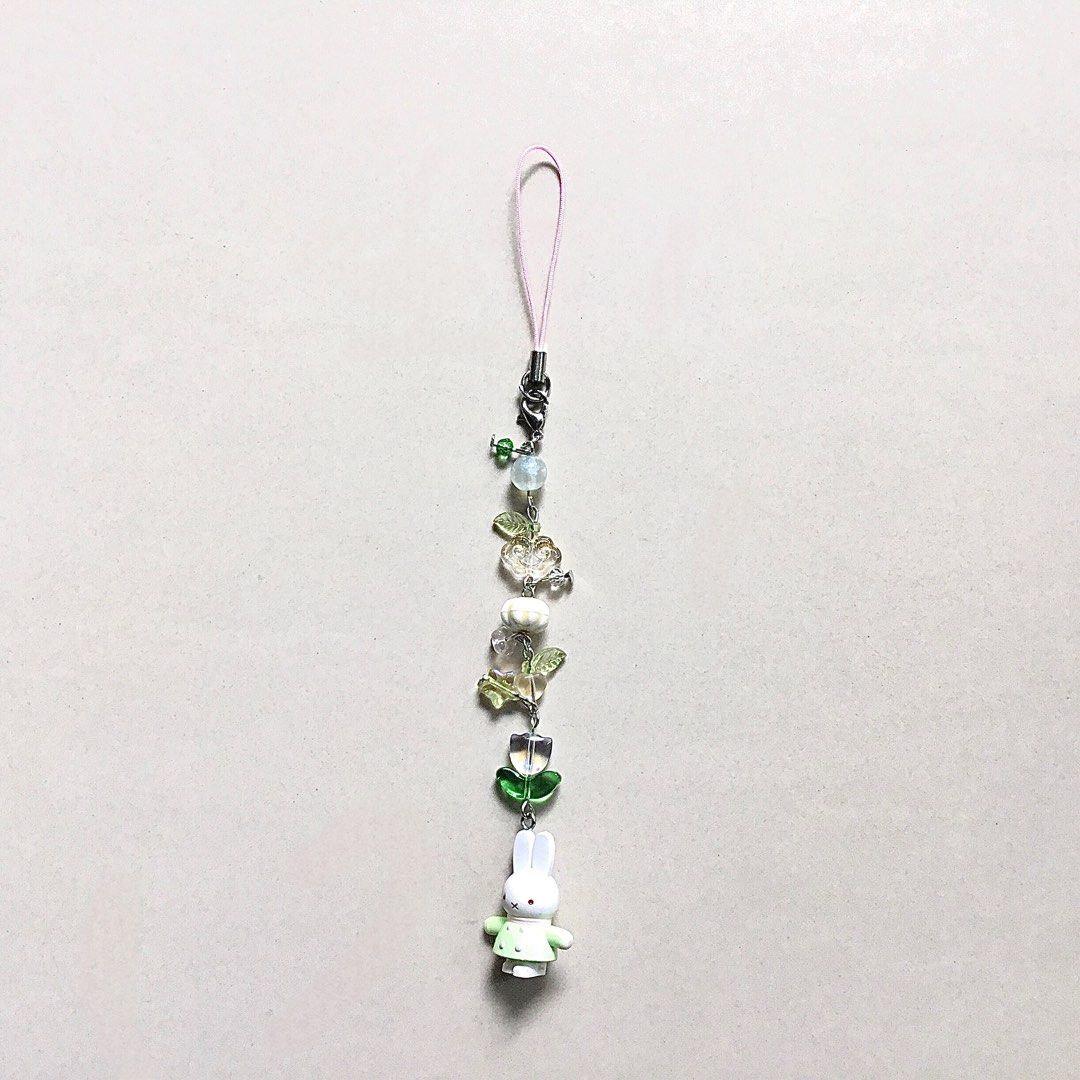 Miffy Keychain Cute Phone Charm, Women's Fashion, Jewelry & Organisers ...