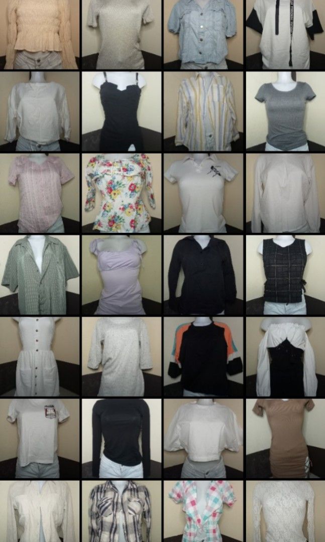 Mixed Clothes, Women's Fashion, Tops, Others Tops on Carousell