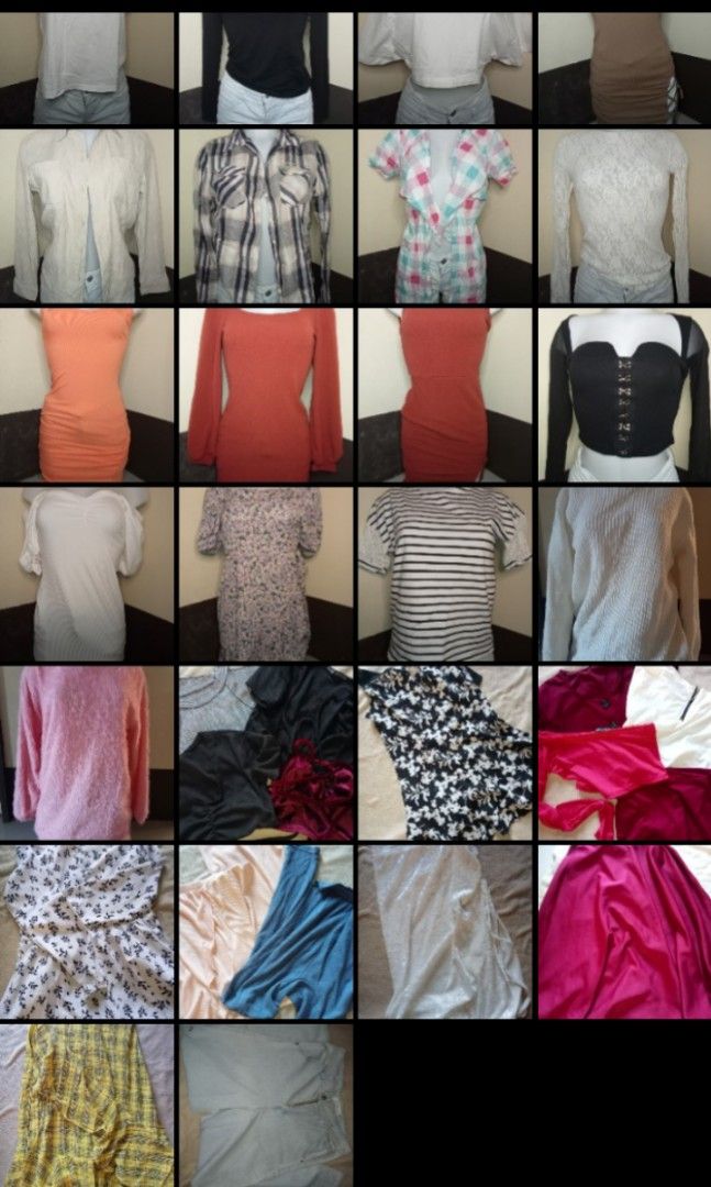 Mixed Clothes, Women's Fashion, Tops, Others Tops on Carousell