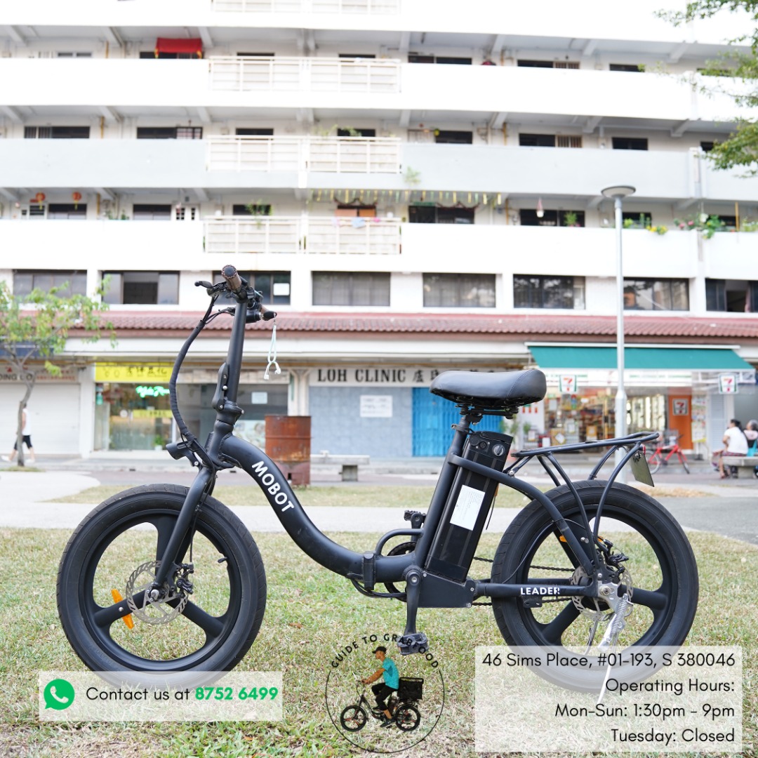 MOBOT Leader Ebike 48V 14Ah Stock Samsung Battery LTA Approved Electric ...