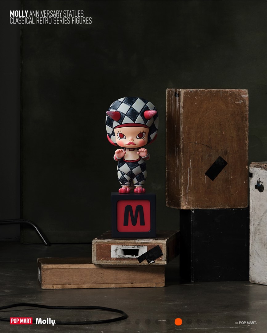 Molly Anniversary Statues Classical Retro Series Desired Box: Dino ...