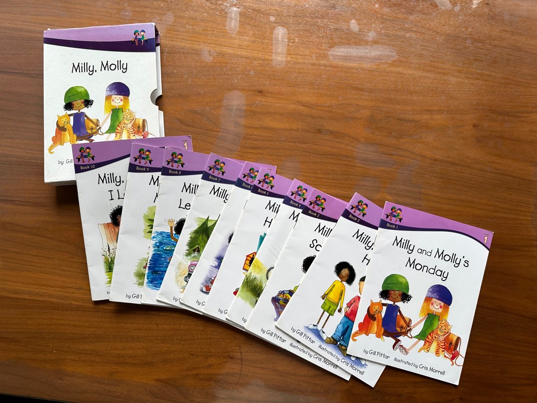 Molly Molly Story Books (10 books), 興趣及遊戲, 書本 & 文具, 小說 & 故事書 - Carousell