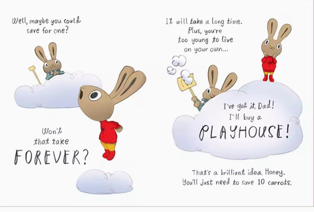 Moneybunny- Full set 4 volume hardcover books, Hobbies & Toys, Books ...