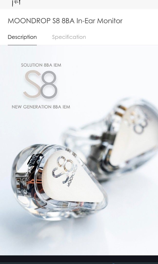 MOONDROP S8, Audio, Earphones on Carousell