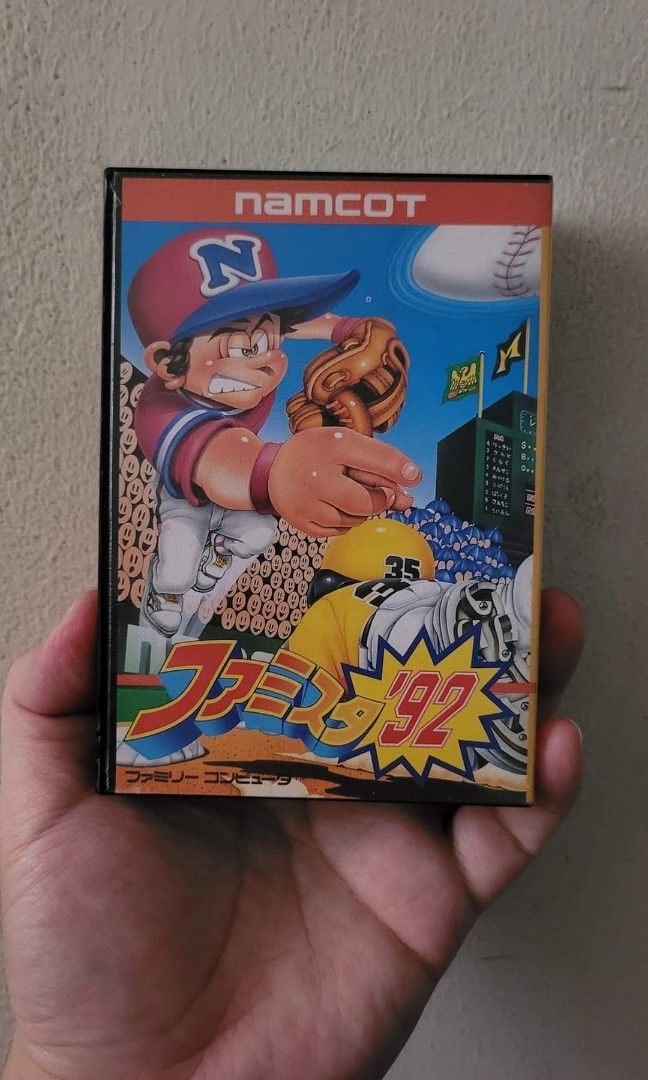 Namcot FC famicom baseball retro game 92, Video Gaming, Video Games ...