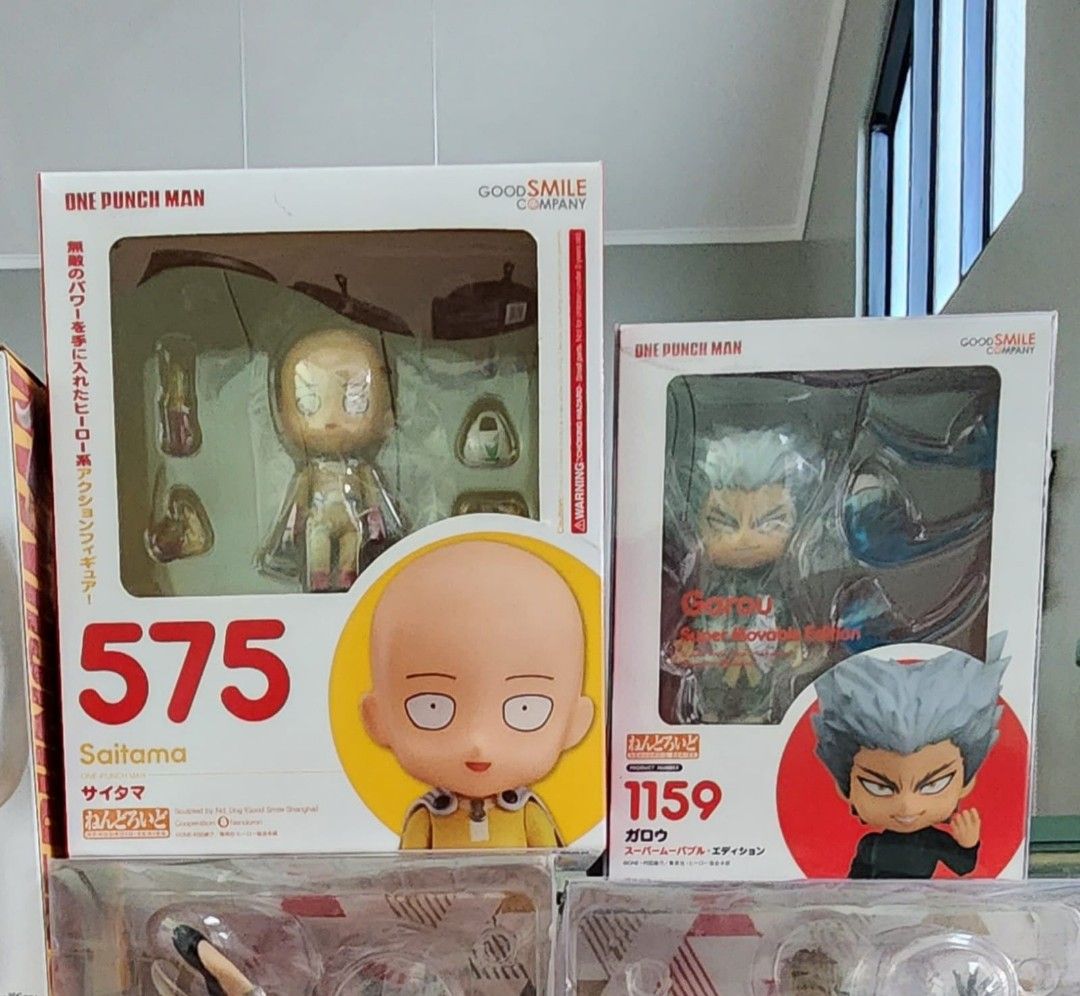 Nendoroid - One Punch Man / Saitama & Garou, Hobbies & Toys, Toys ...