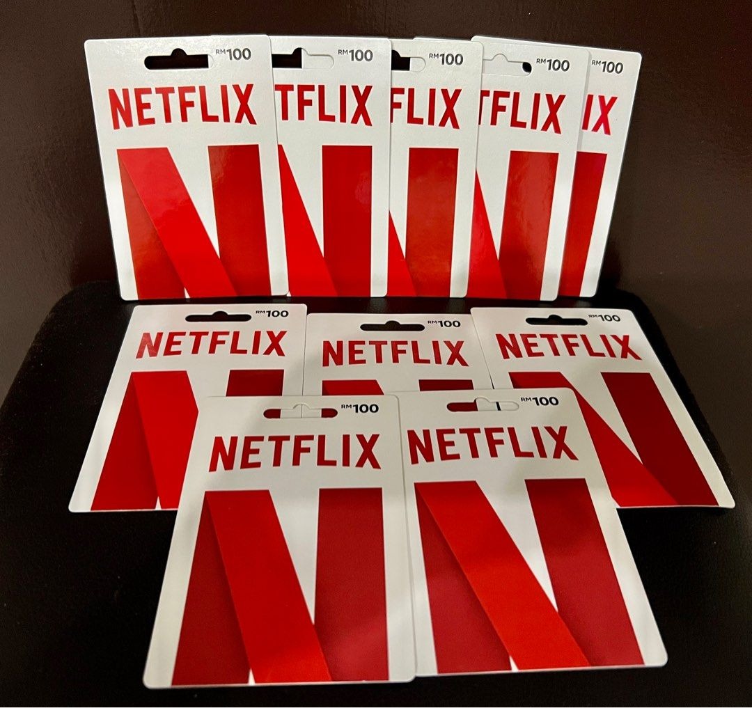 Netflix Gift Cards, Video Gaming, Gaming Accessories, Game Gift Cards & Accounts on Carousell