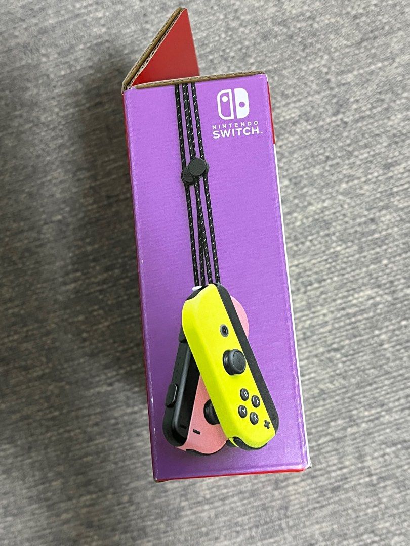 Nintendo Switch Joy-Con Controller Pastel Pink/Pastel Yellow, Video ...
