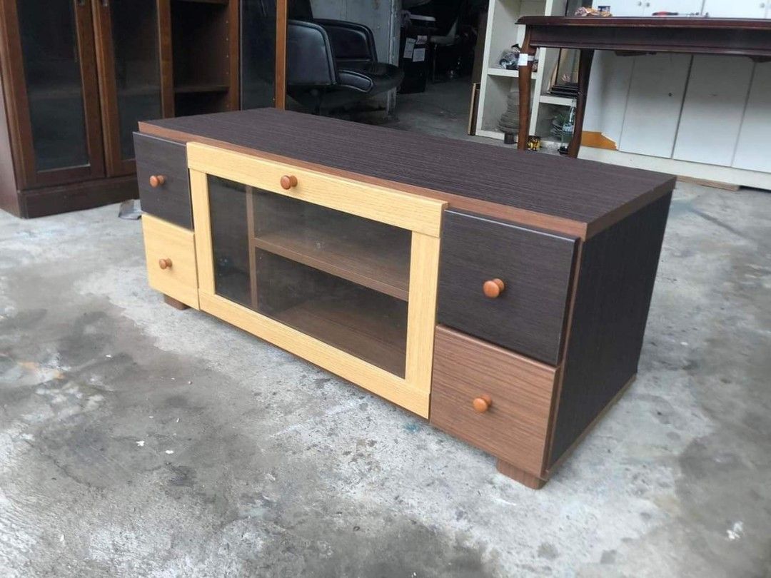 NITORI tv stand / rack, Furniture & Home Living, Furniture, TV Consoles ...