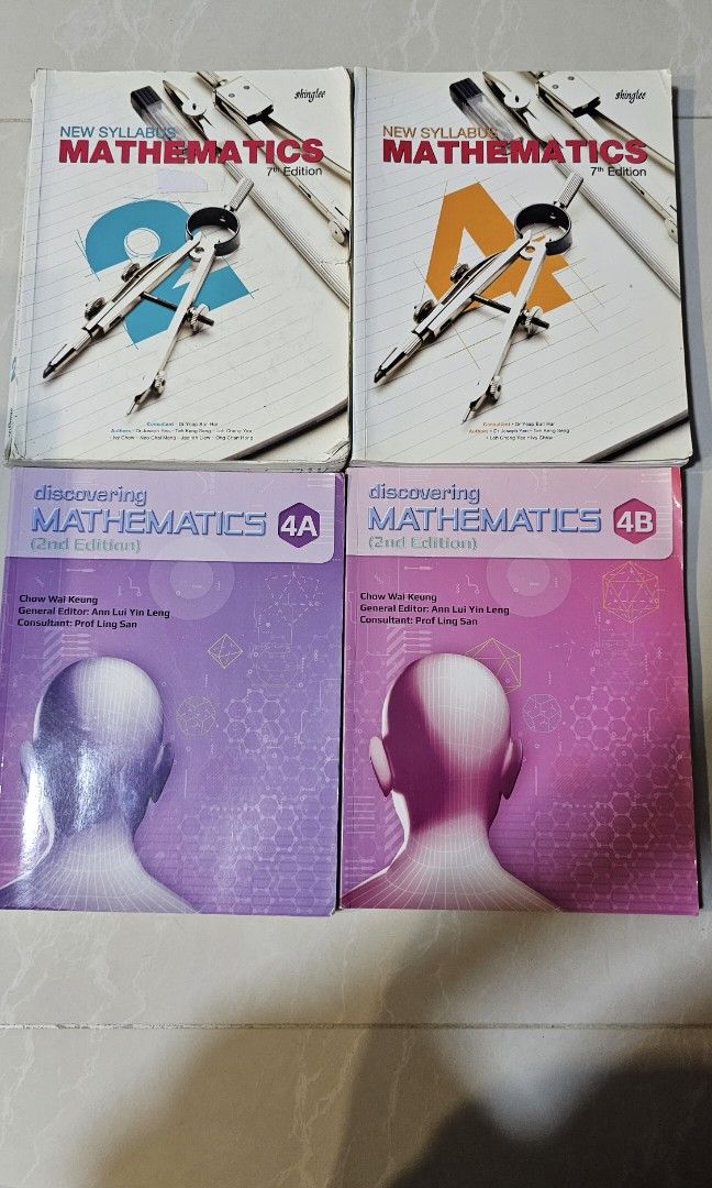 O level Elementary and Add Maths Textbooks, Hobbies & Toys, Books ...